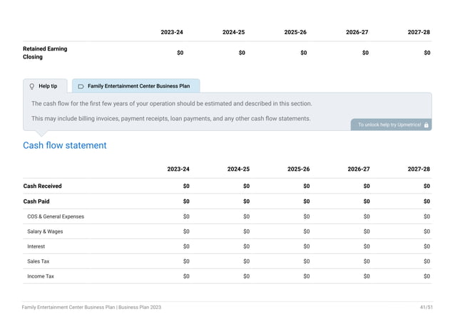 Family Entertainment Center Business Plan | PDF | Business Accounting ...