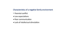 Family environment 0n individual’s learning.pptx | Free Download