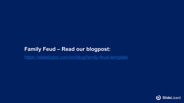 Family Feud - Template by SlideLizard.en.pptx | Puzzle Video Games ...