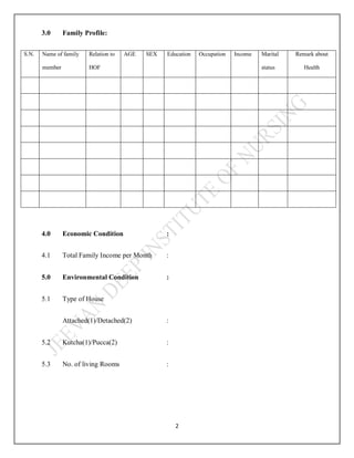 FAMILY FOLDER NEW FORMAT | PDF