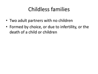 Family functions and types | PPTX