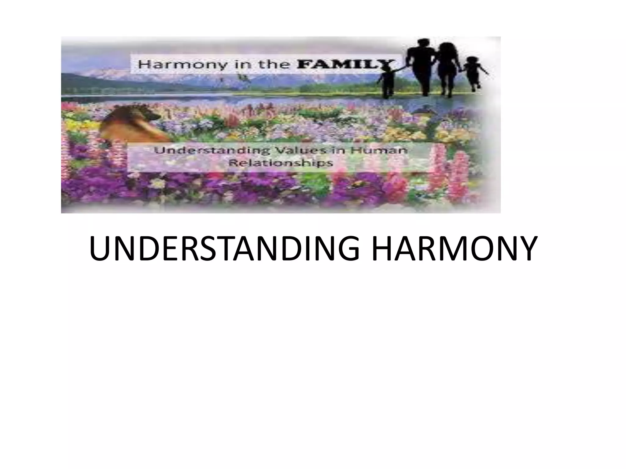 Family harmony | PPTX