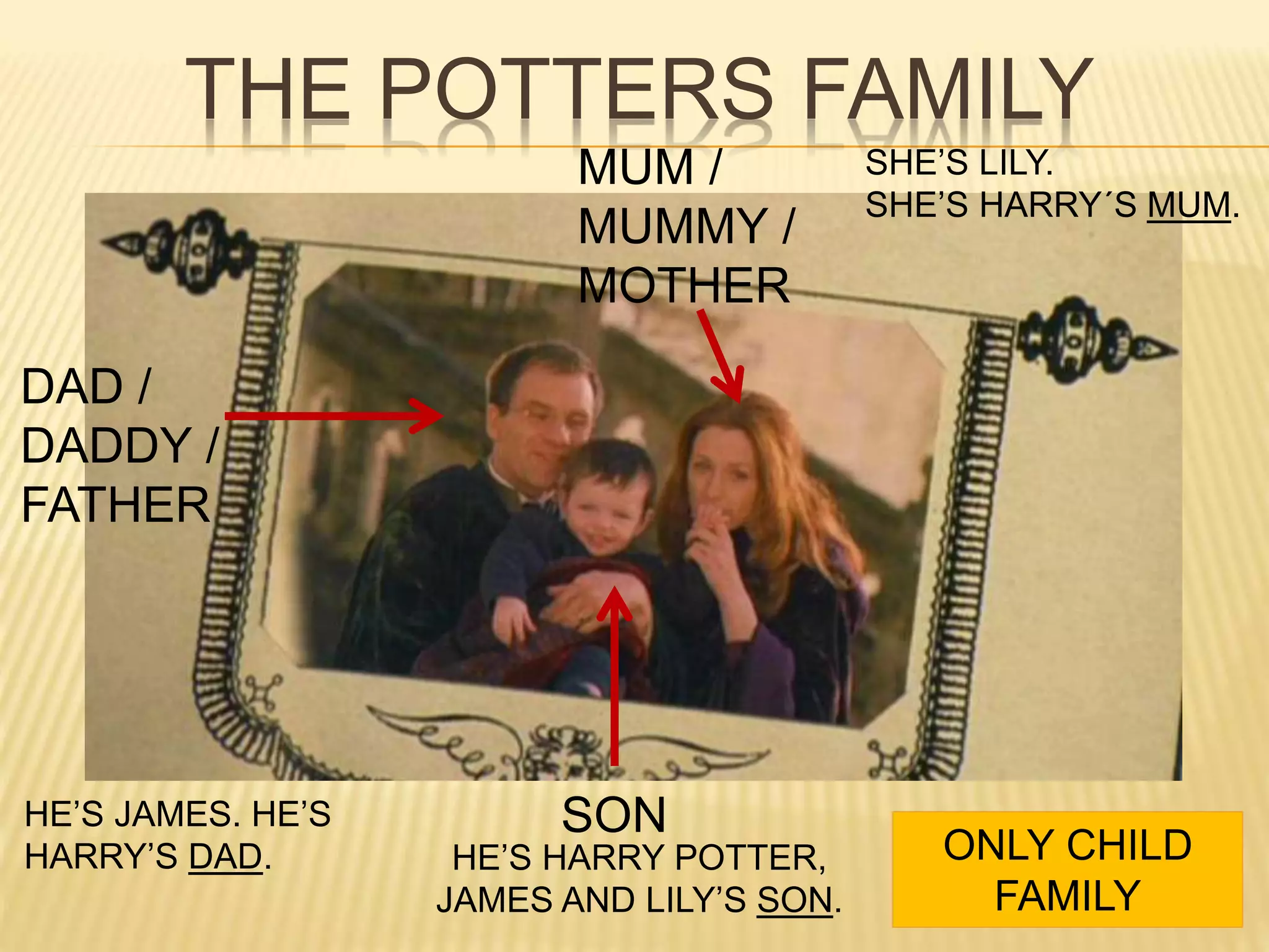 Family Harry Potter | PPTX