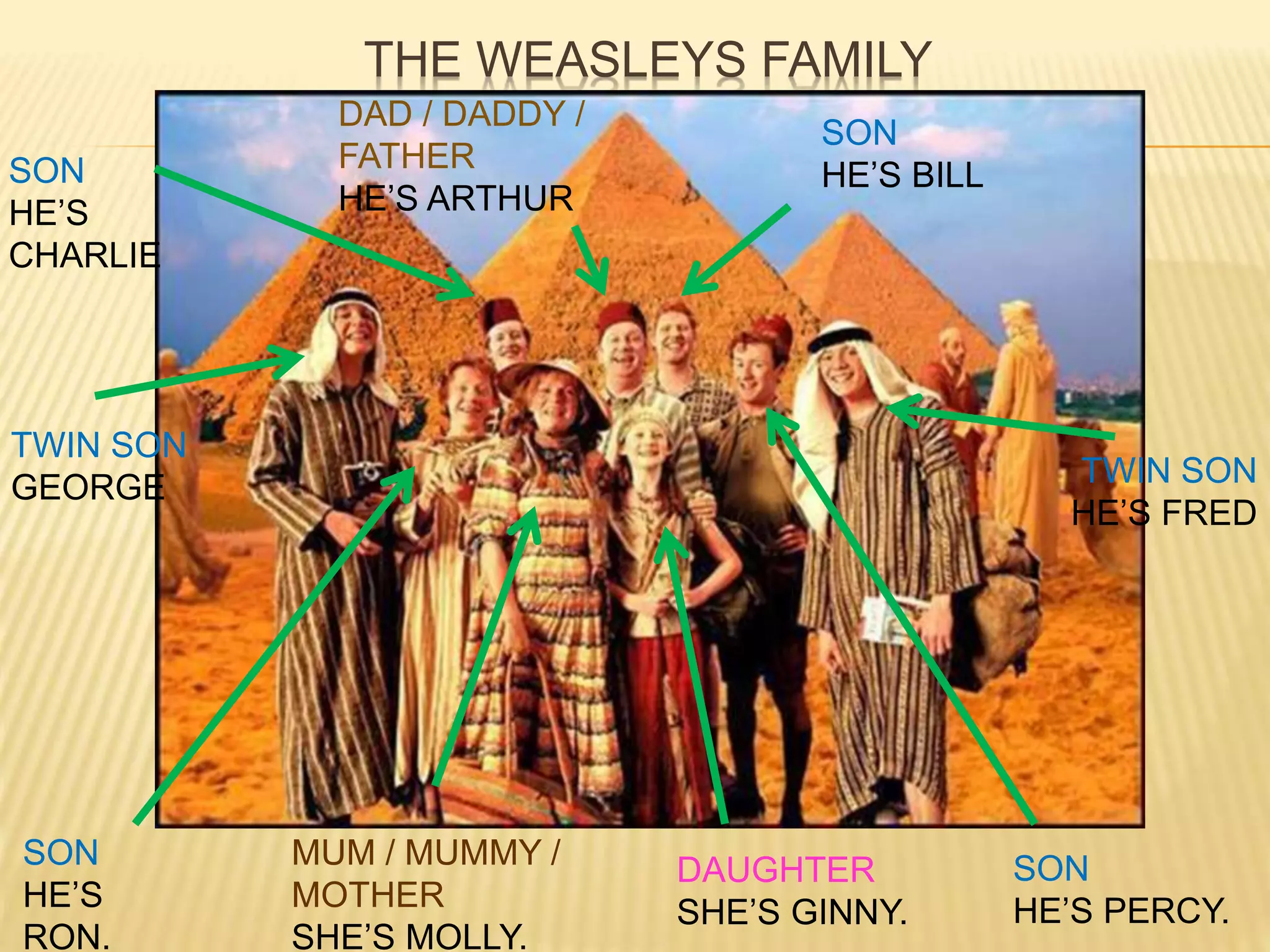 Family Harry Potter | PPTX