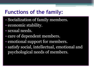 Family health | PPTX