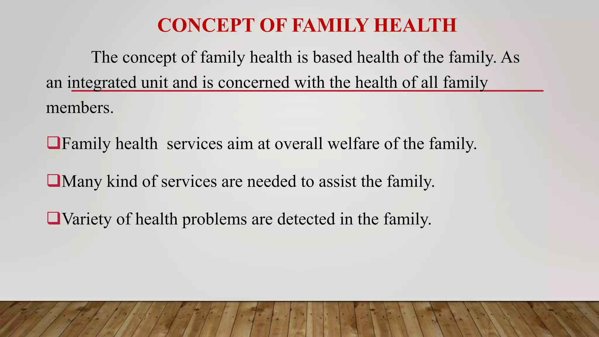 FAMILY HEALTH CARE NURSING | PPTX