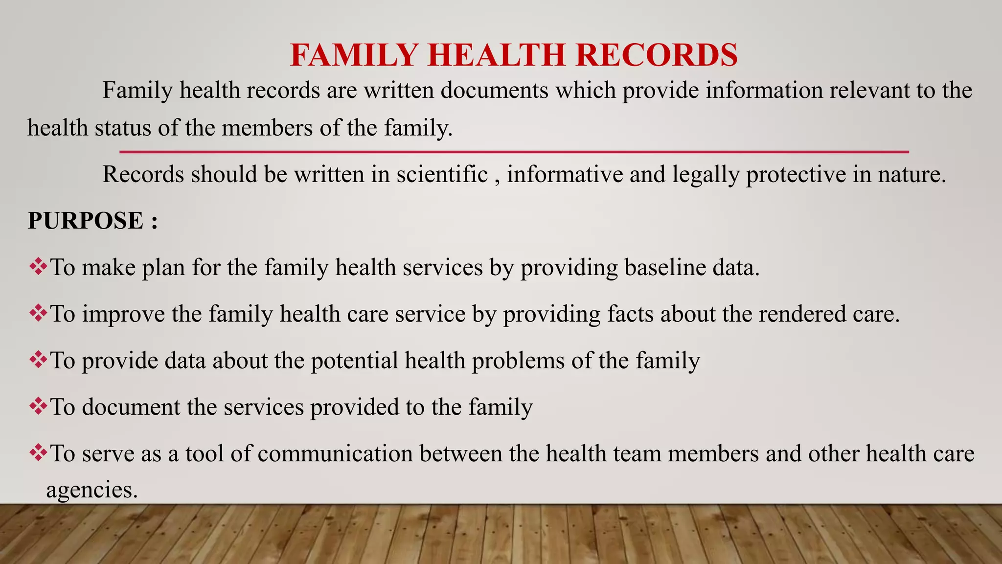 FAMILY HEALTH CARE NURSING | PPTX