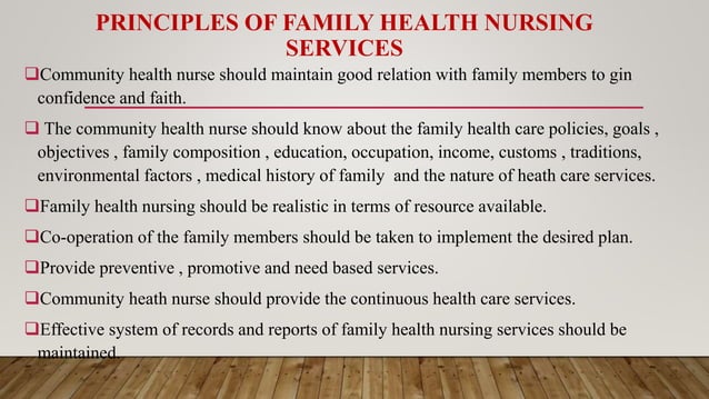 FAMILY HEALTH CARE NURSING | PPTX | Eldercare | Family and Relationships