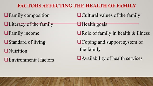 FAMILY HEALTH CARE NURSING | PPTX | Eldercare | Family and Relationships