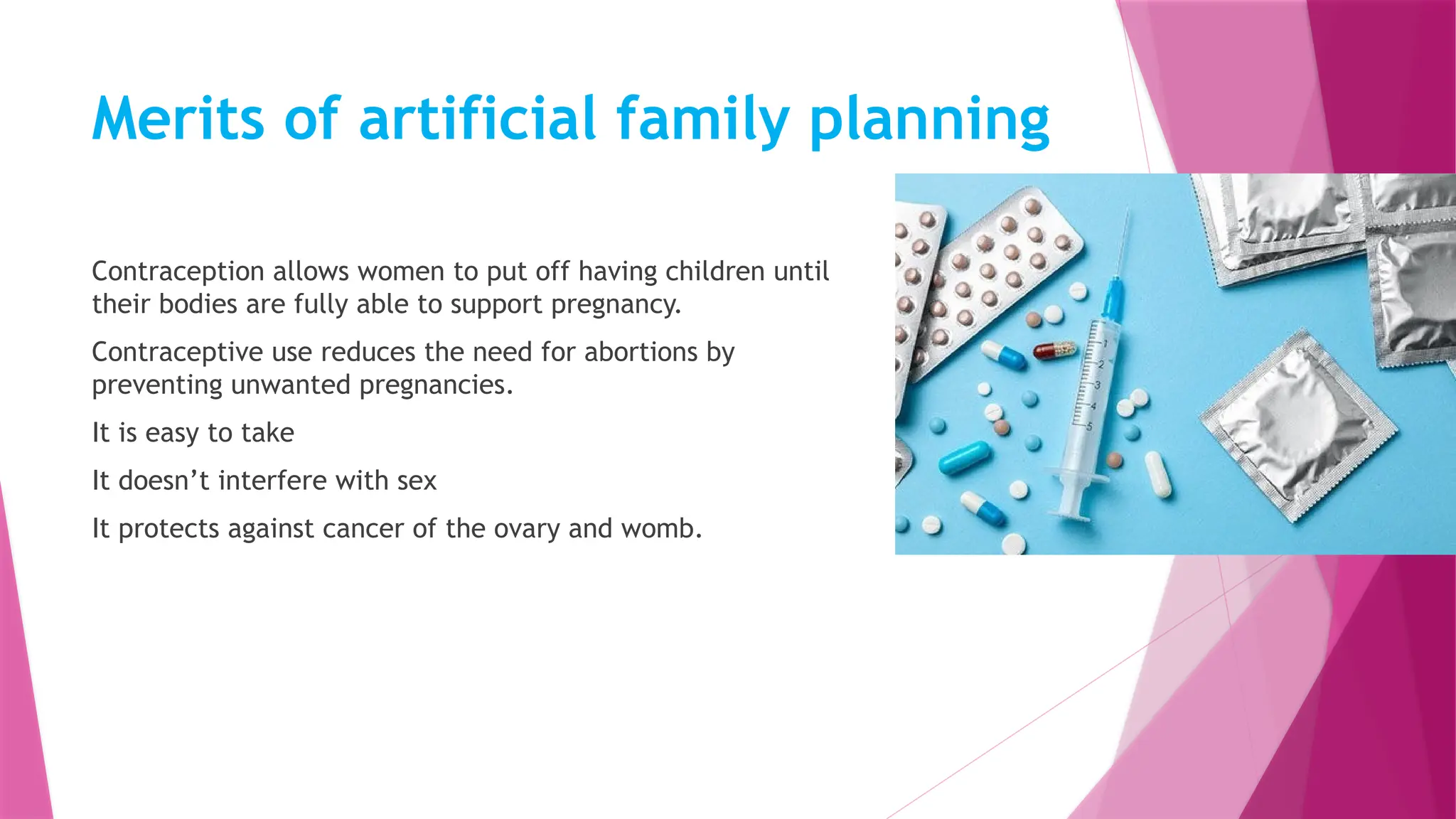 Family Health, Family planning-Birth control. | PPT