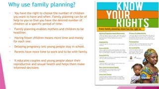Family Health, Family planning-Birth control. | PPT
