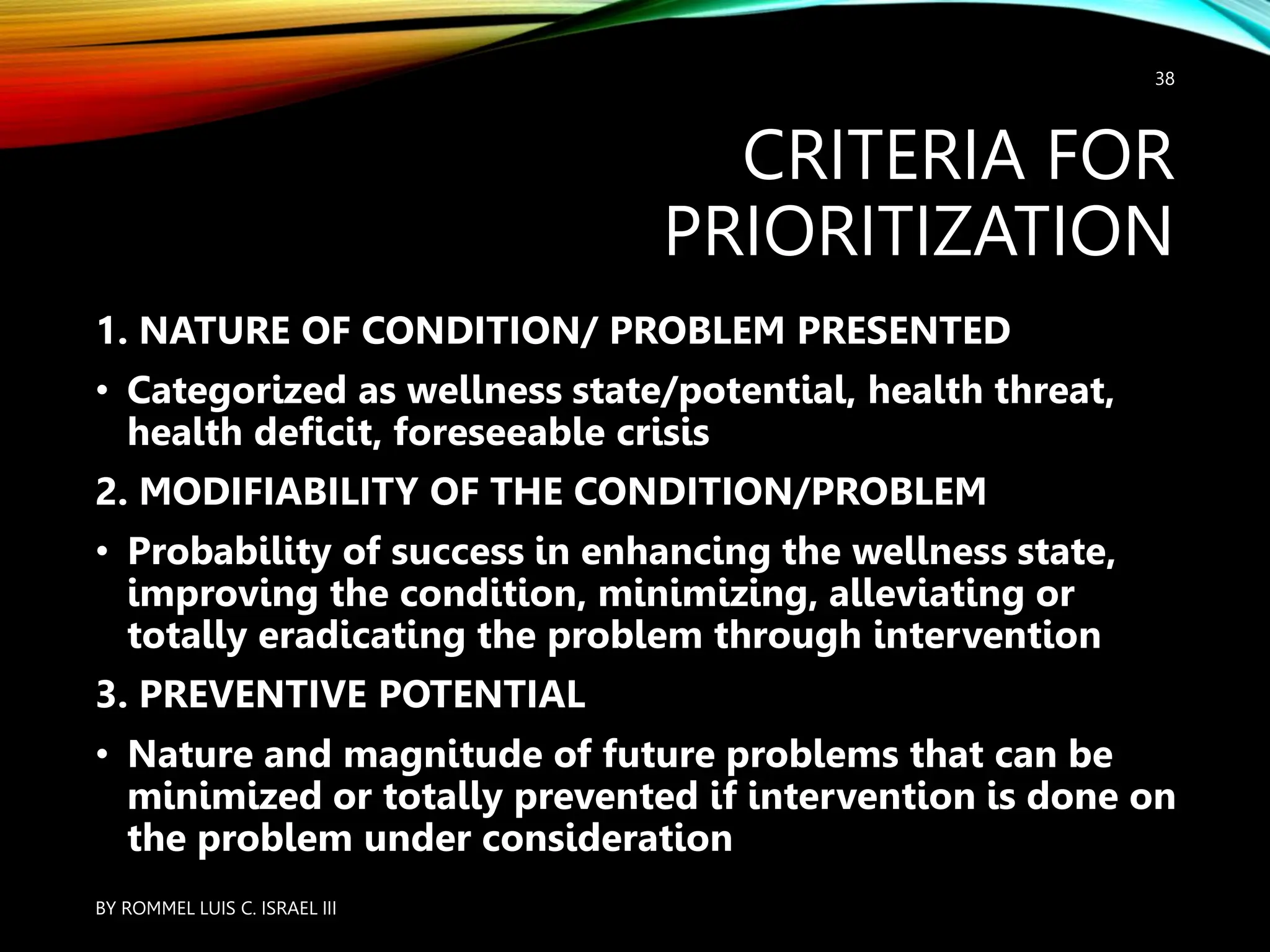 FAMILY HEALTH NURSING- TYPOLOGY OF FAMILY HEALTH PROBLEMS | PPTX