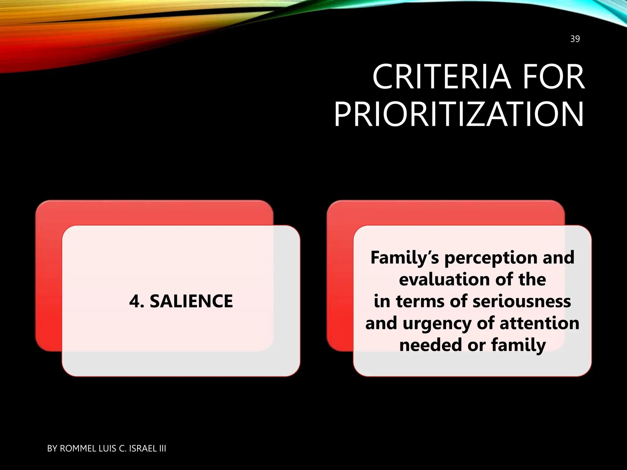 FAMILY HEALTH NURSING- TYPOLOGY OF FAMILY HEALTH PROBLEMS | PPTX