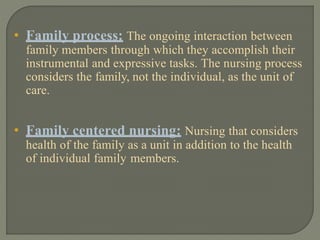 Family Health Nursing care | PPTX