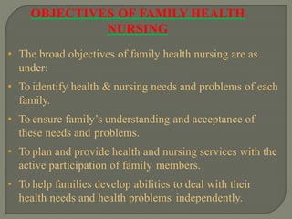 Family Health Nursing care | PPTX