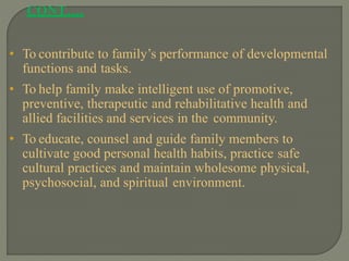 Family Health Nursing care | PPTX