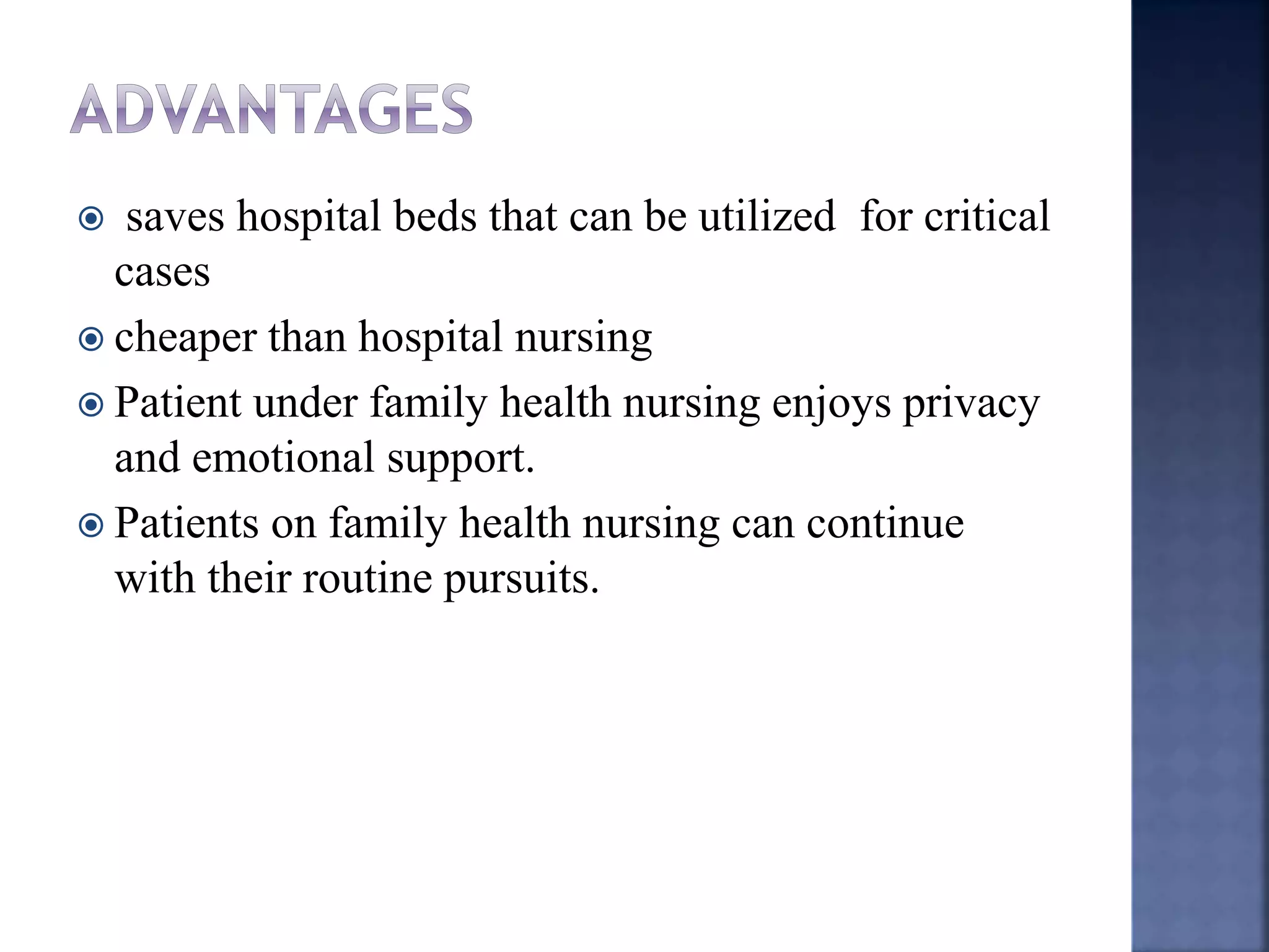 Family health nursing process | PPTX