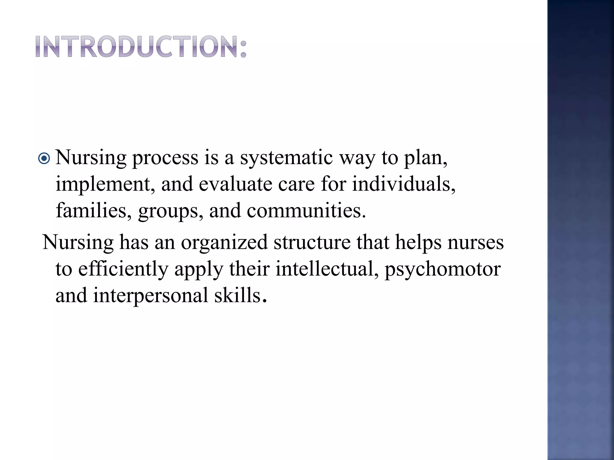Family health nursing process | PPTX