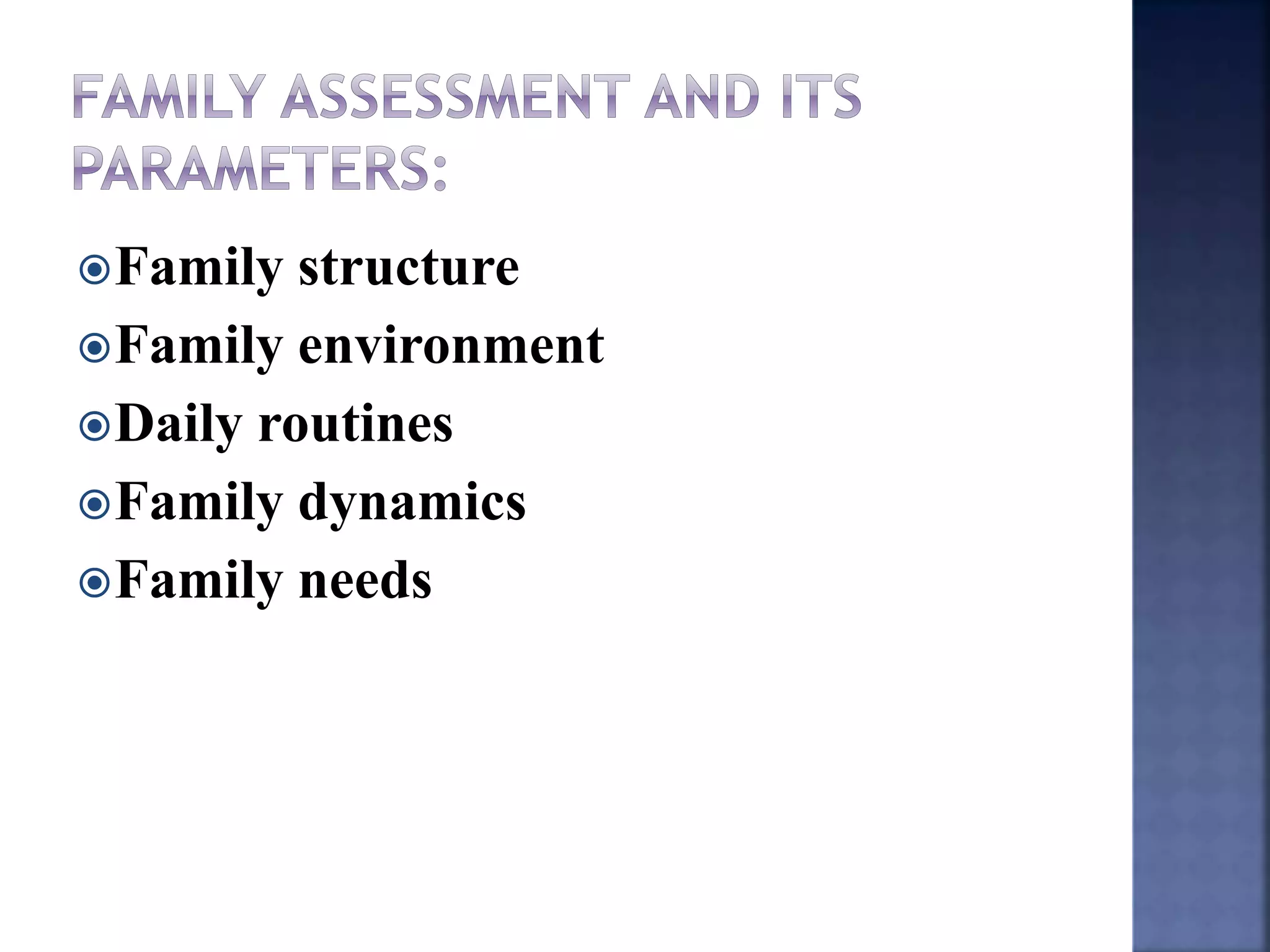 Family health nursing process | PPTX