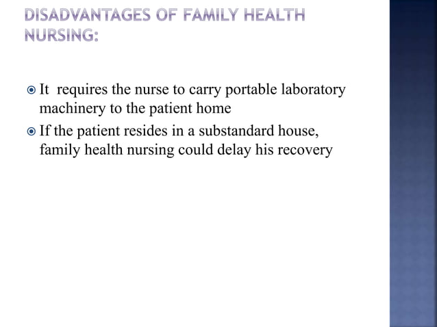 Family health nursing process | PPTX