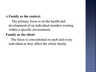 Family health nursing process | PPTX