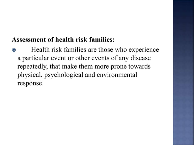 Family health nursing process | PPTX