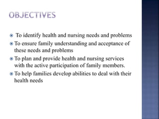 Family health nursing process | PPTX