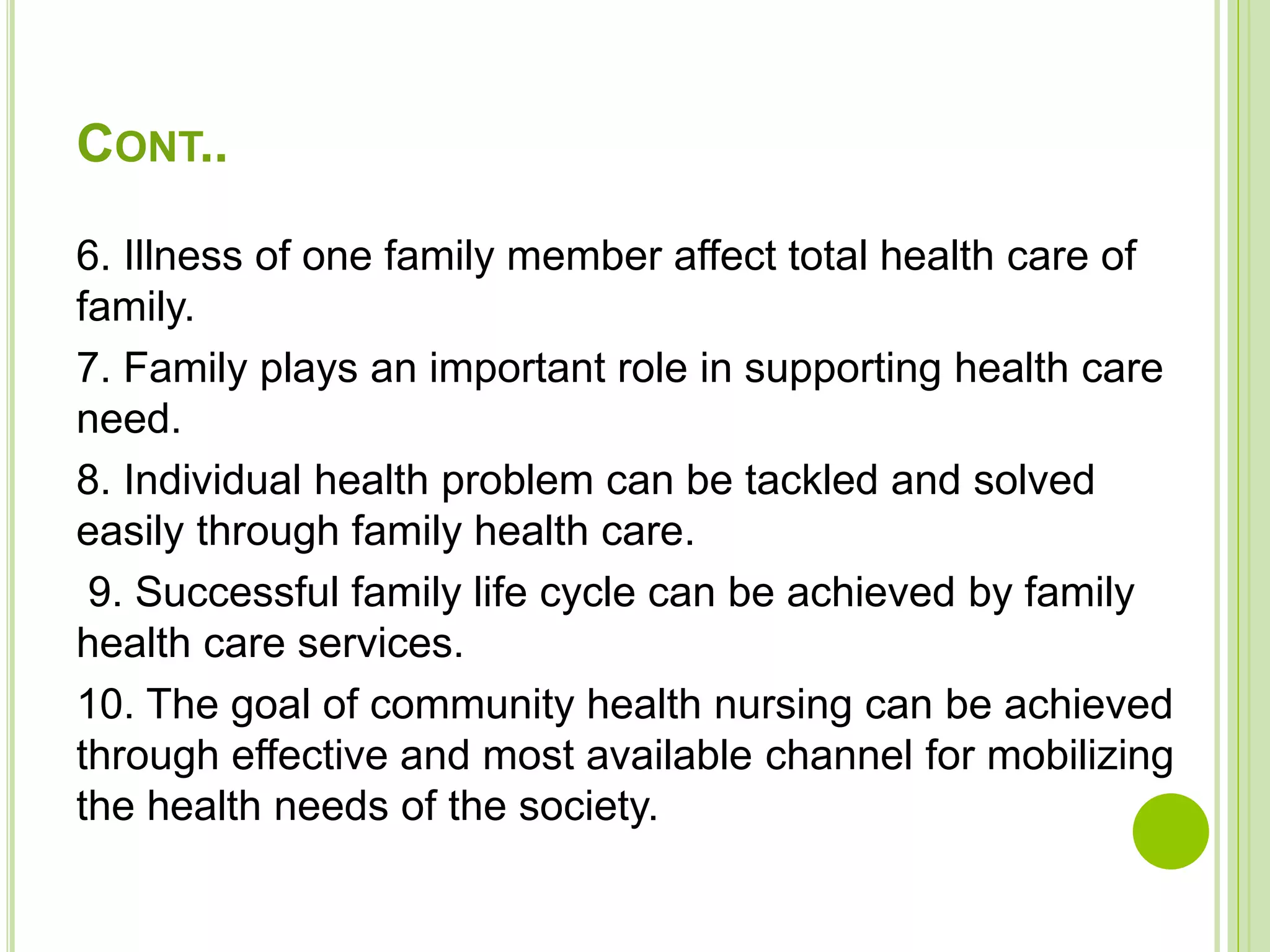 Family health services | PPTX
