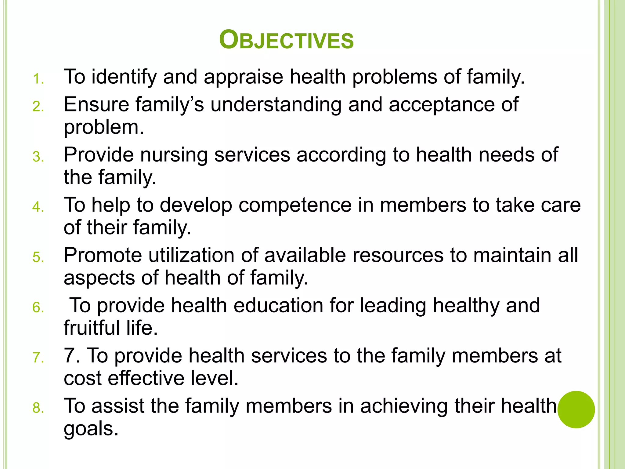 Family health services | PPTX