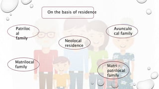 FAMILY HEALTH SERVICES ppt types purpose | PPT