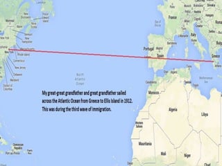 Family history map | PPTX | Geography | Science