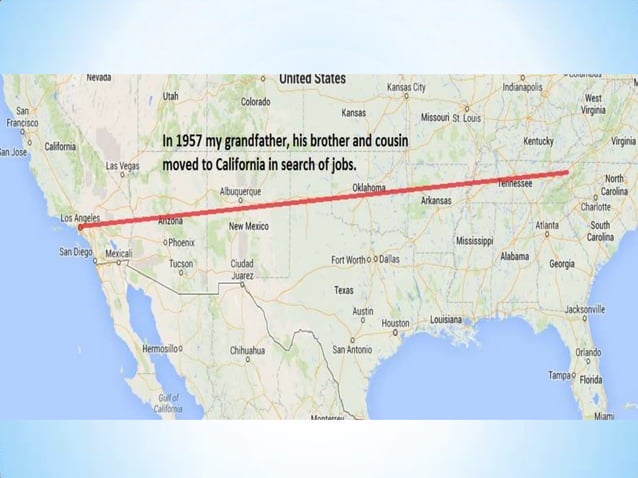 Family history map | PPTX | Geography | Science