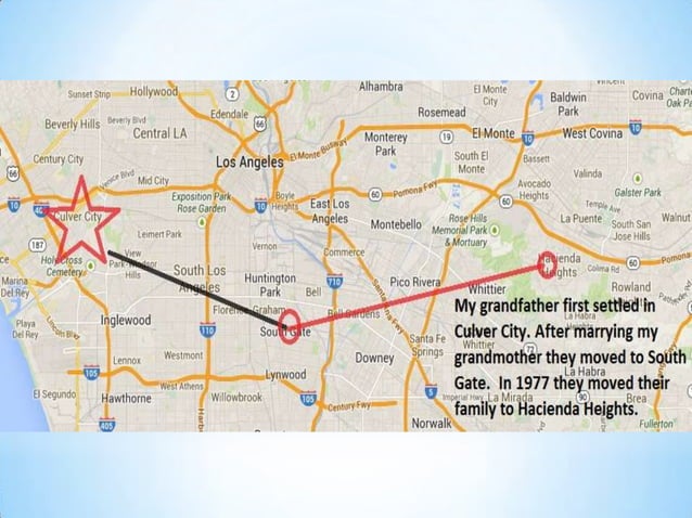 Family history map | PPTX | Geography | Science