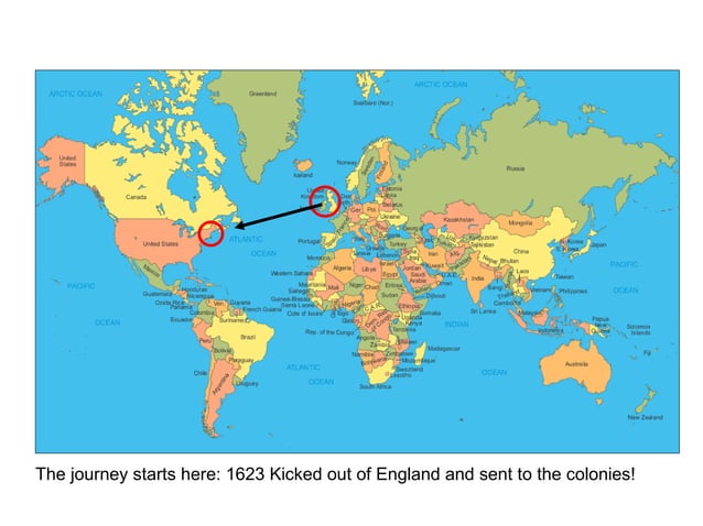 Family history map example | PPT
