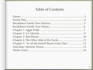 Family History Project | PDF