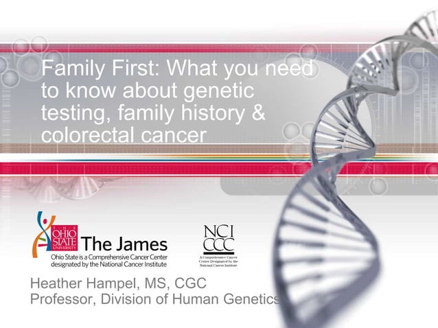 Family First: What you need to know about family history, genetic ...