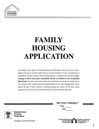 Family housing application | PDF