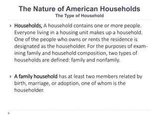 Family in america (Definition of Family) | PPT