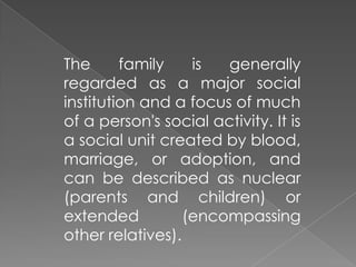 Family information[1] | PPTX