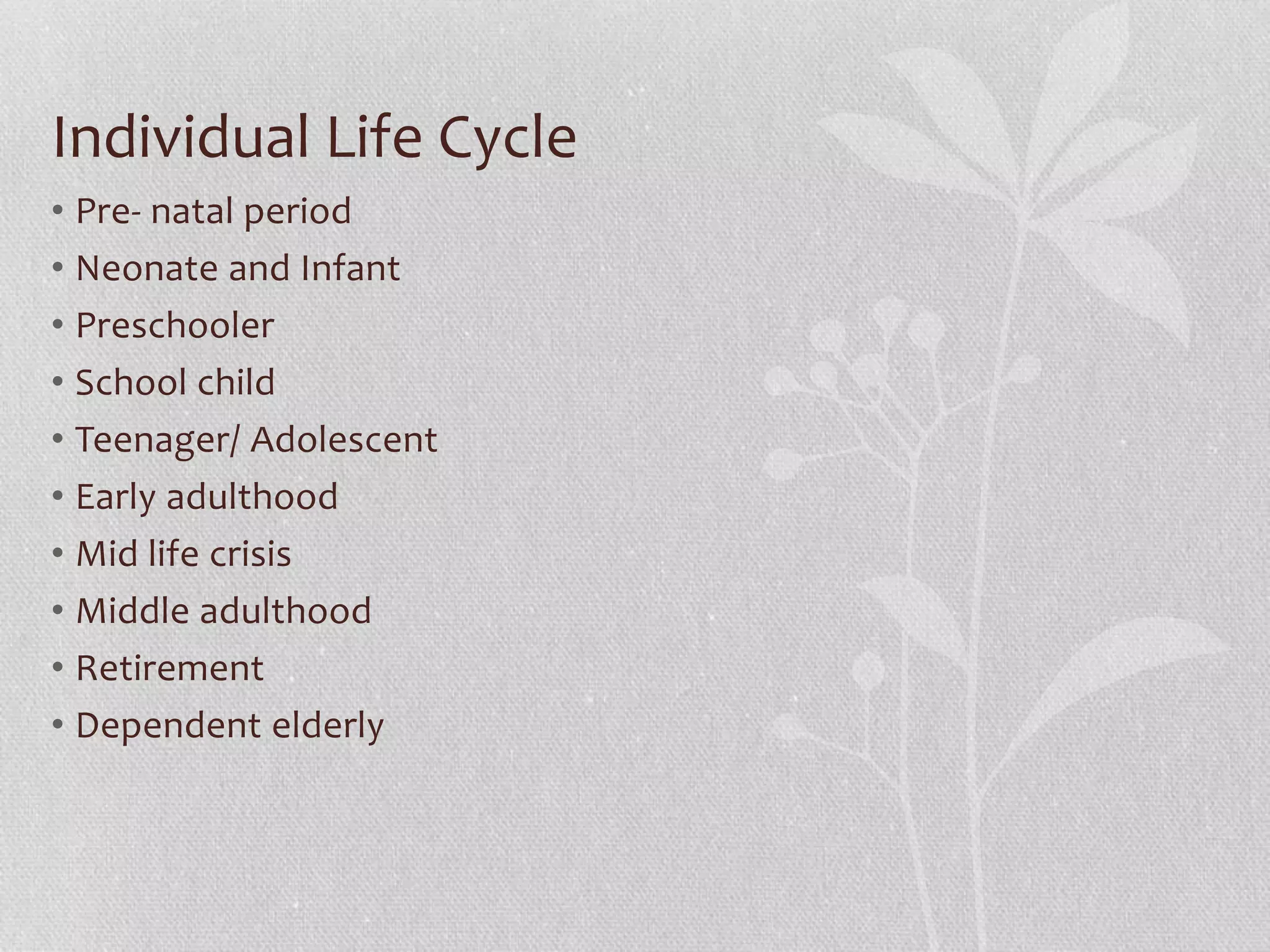 Family and Family Life Cycle in Family Practice | PPTX
