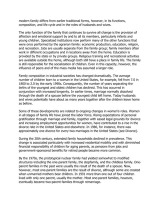 Family In Sociology Perspective | PDF