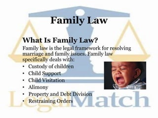 Family law issues store