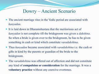 Family law dowry | PPTX