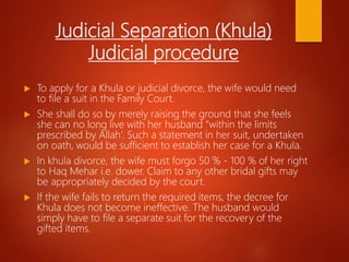 Family Law In Pakistan | PPT