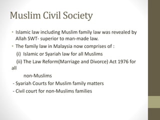 Family law presentation | PPTX