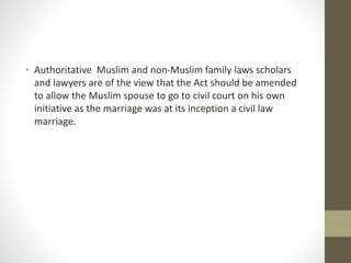 Family law presentation | PPTX