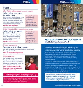 Museum of London Family events leaflet | PDF