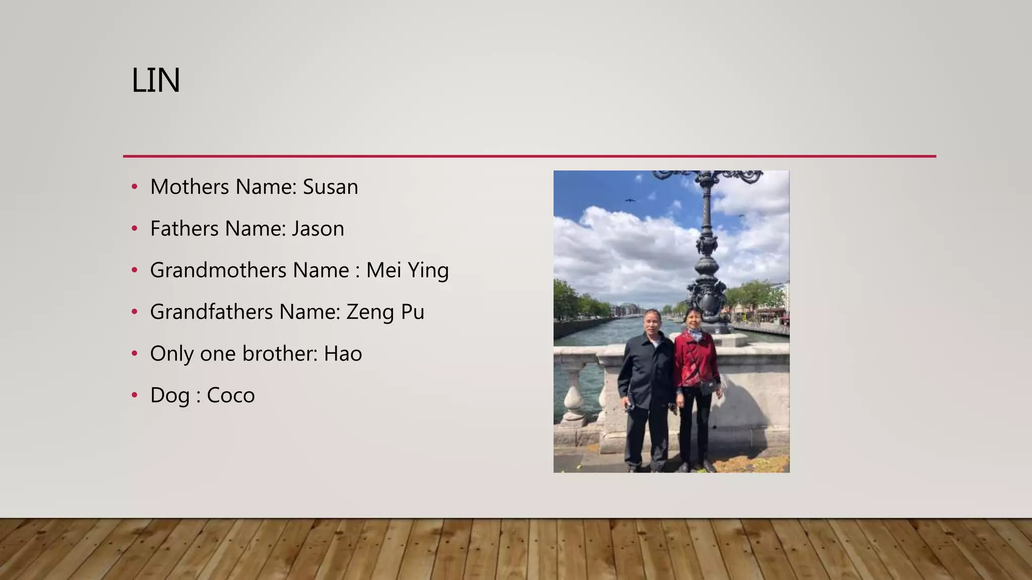 Family life and culture from China | PPT