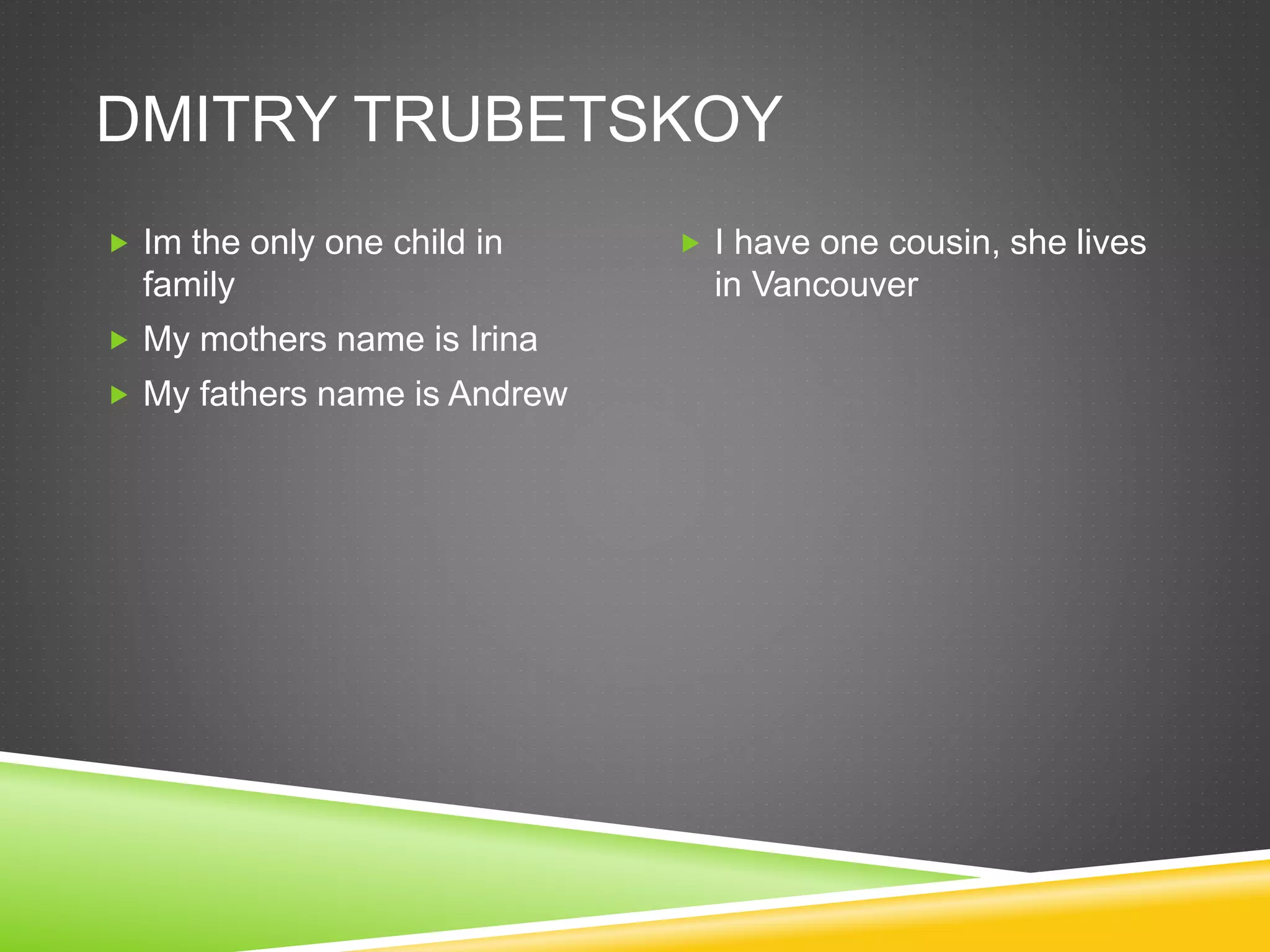 Family life and culture from russia | PPTX