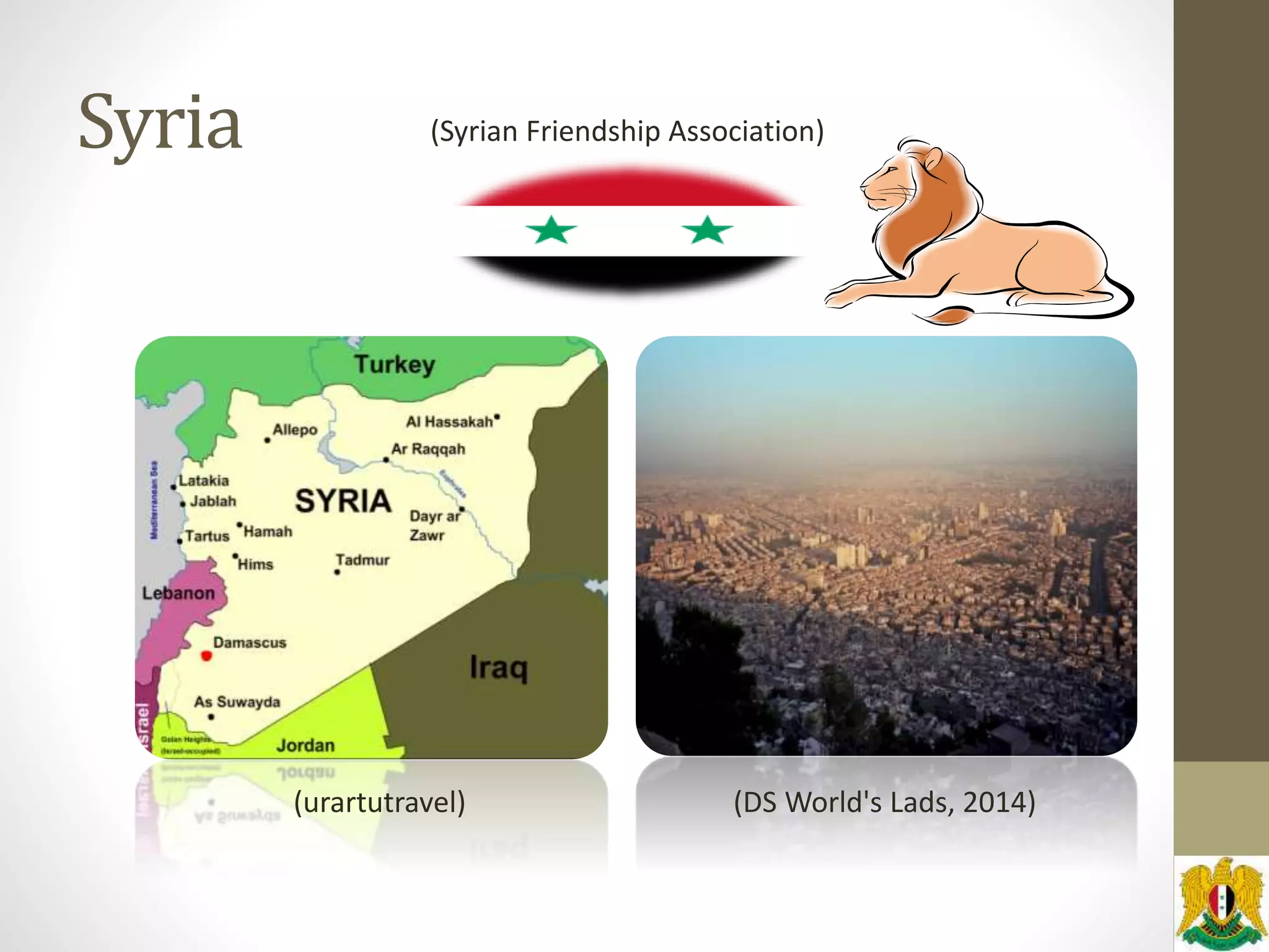 Family life and culture from syria | PPTX